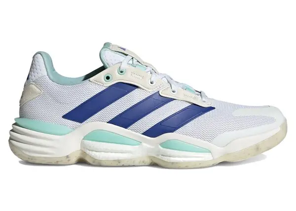 Adidas Stabil 16 Indoor Sneakers - Cloud White/lucid Blue/semi Flash Aqua