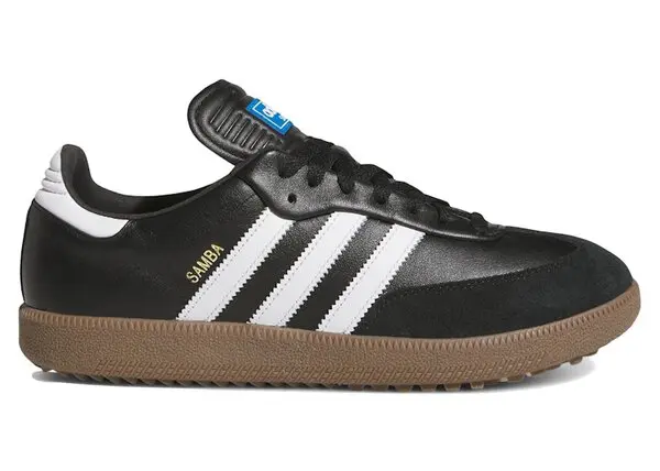 Adidas Samba Spikeless Golf Sneakers - Core Black/cloud White/gum