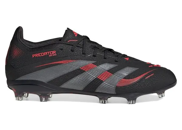 Adidas Predator Elite Fg Soccer Cleats - Core Black/grey Four/lucid Red