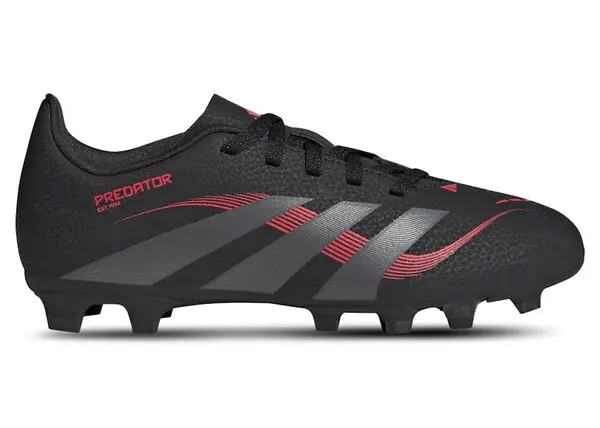 Adidas Predator Club Fg/mg Stealth Victory Pack - Core Black/grey Four/lucid Red