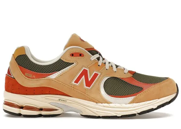 NEW BALANCE 2002r Sneakers - Dried Apricot/infield Clay/dark Olivine