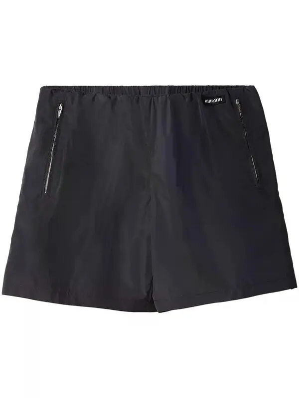 Miu Miu Wide-leg Bermuda Shorts
