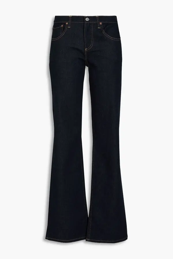 Alice + Olivia Bodie Low-rise Bootcut Jeans