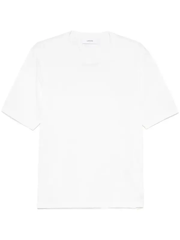 LARDINI Crew-neck T-shirt - White
