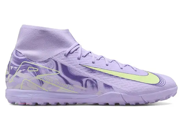 Nike Mercurial Superfly Academy Tf United Pack - Purple Agate/barely Volt