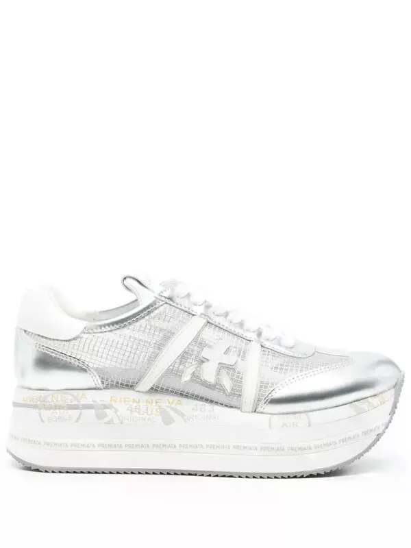Premiata Beth 7373 Sneakers - Silver