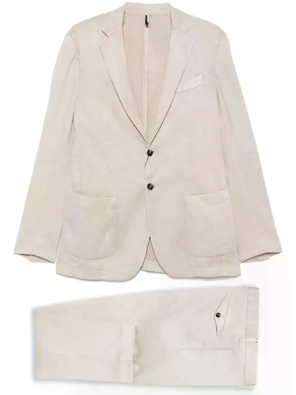 DELL'OGLIO Pleat-detail Suit