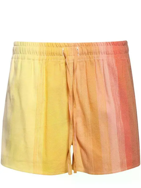 MARRAKSHI LIFE High-waisted Short Shorts - Orange