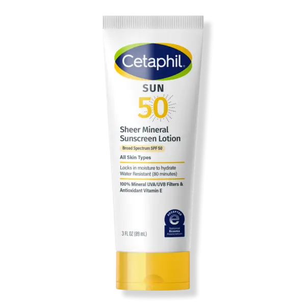 Cetaphil Sheer Mineral Lotion Spf 50