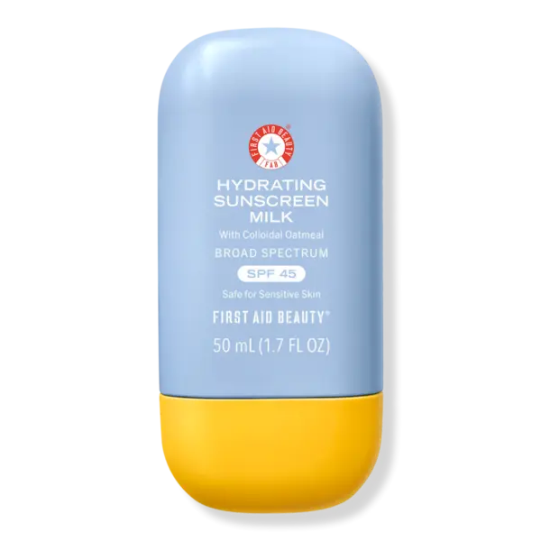 FIRST AID BEAUTY Hydrating Sunscreen Milk With Colloidal Oatmeal Broad Spectrum Spf 45