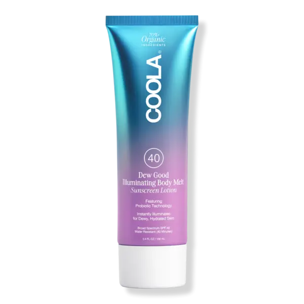 COOLA Dew Good Illuminating Body Melt Lotion Spf 40