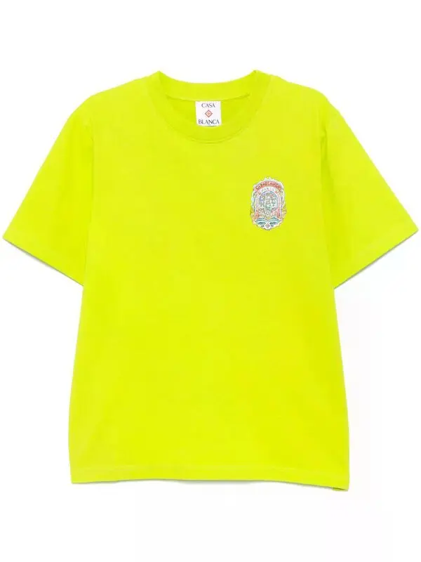 Casablanca Casa Way Skate Printed T-shirt - Green