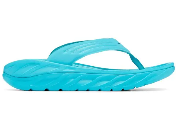 Hoka One One Ora Recovery Flip-flops - Scuba Blue/bellwether Blue