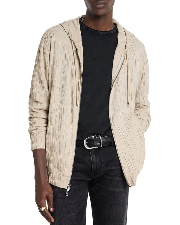 John Varvatos Ishan Hoodie - Fossil Gray