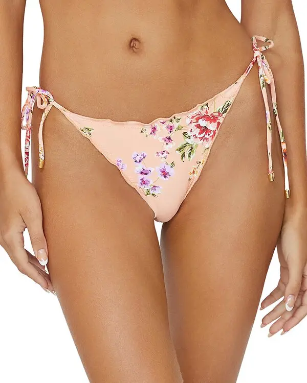 PQ Lettuce Edge Side Tie Bikini Bottom