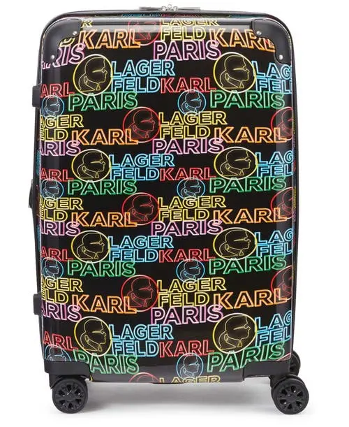 Karl Lagerfeld 25" Upright Suitcase