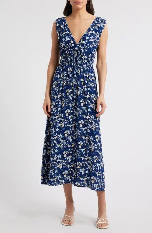 Rails Lilith Floral Print Dress - Navy Flora
