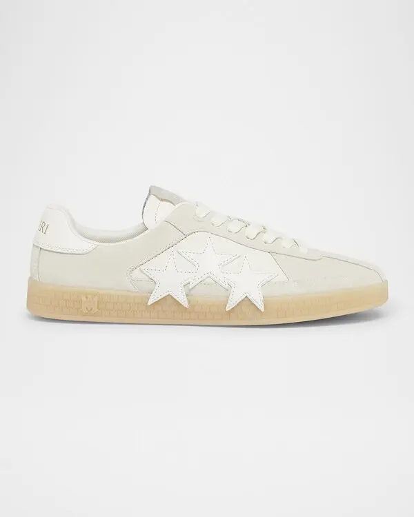 Amiri Pacific Suede Low-top Sneakers - Birch