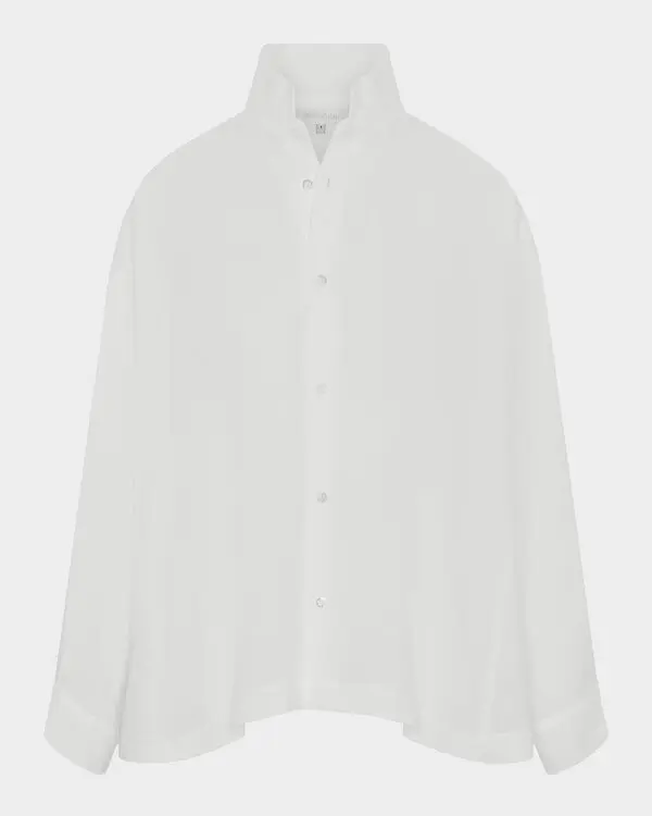 Eskandar Caucasus Linen Shirt