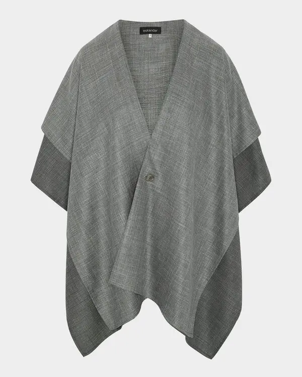 Eskandar Double Layer Blanket Tabard