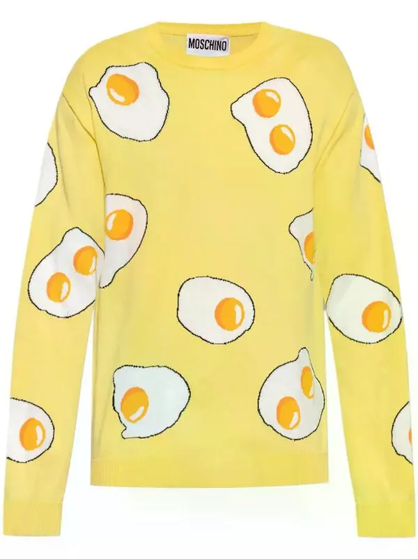 Moschino Egg-motif Pullover