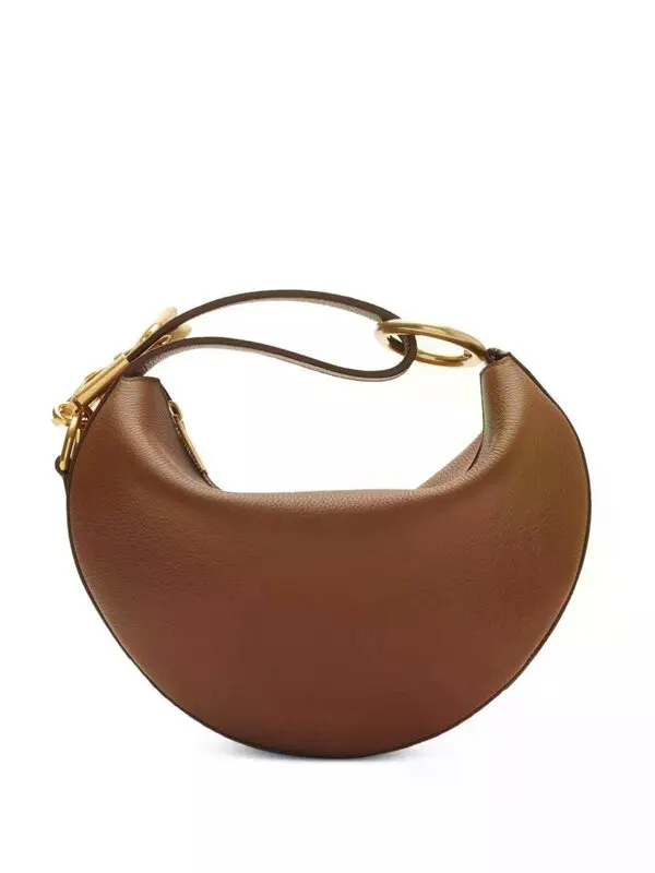 Burberry Mini Knight Arc Shoulder Bag - Brown