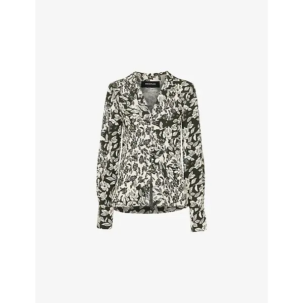 Whistles Floral-print Woven Blouse - Multi-coloured