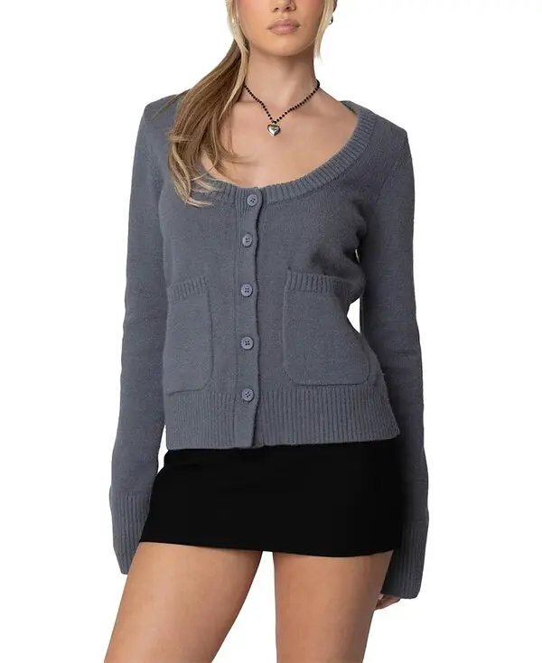 EDIKTED Daphnee Knit Cardigan