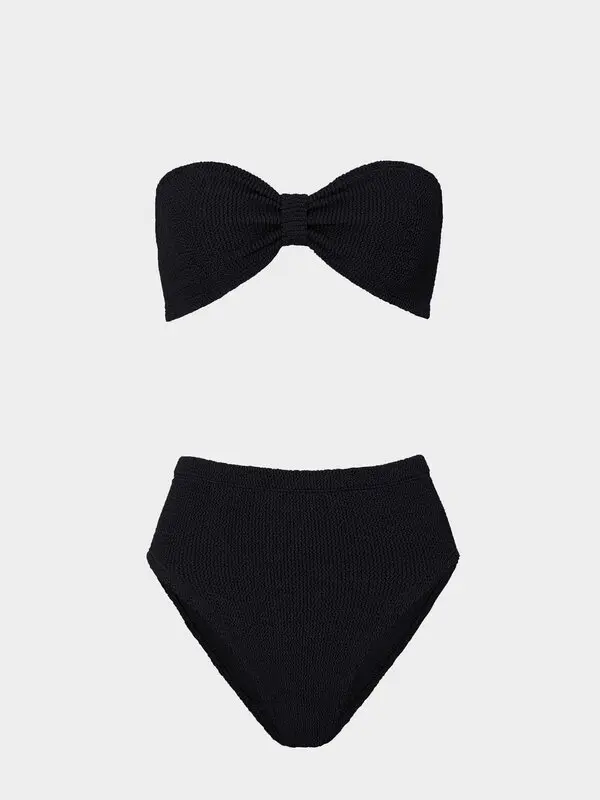 Hunza G Ruby Two Piece Bikini - Black