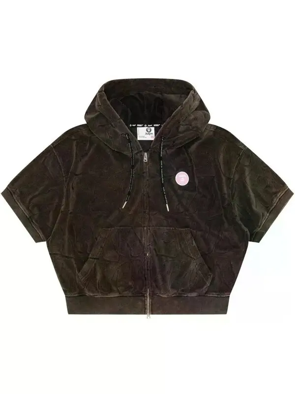 AAPE BY *A BATHING APE® Logo-patch Hoodie