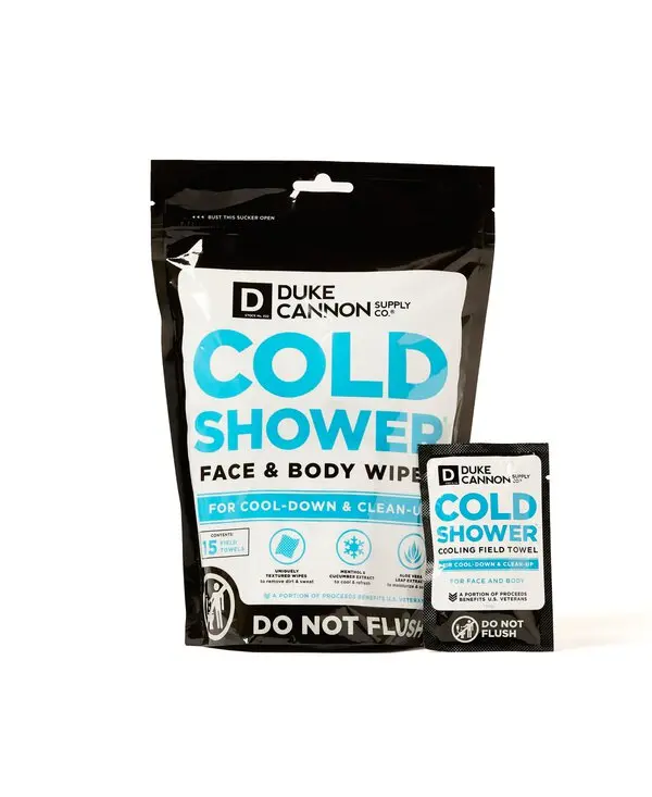 DUKE CANNON Cold Shower Cooling Field Towels Single Pack