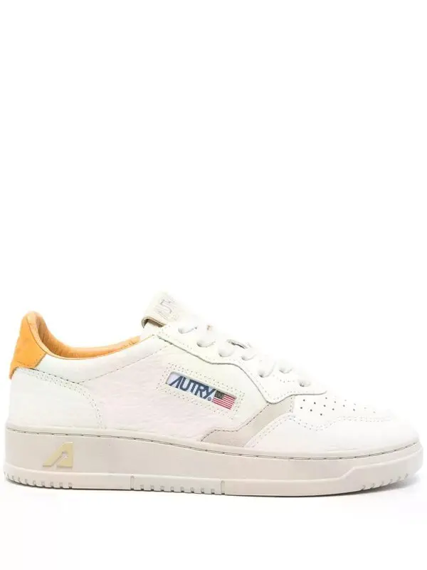 AUTRY Medalist Leather Sneakers - Neutrals