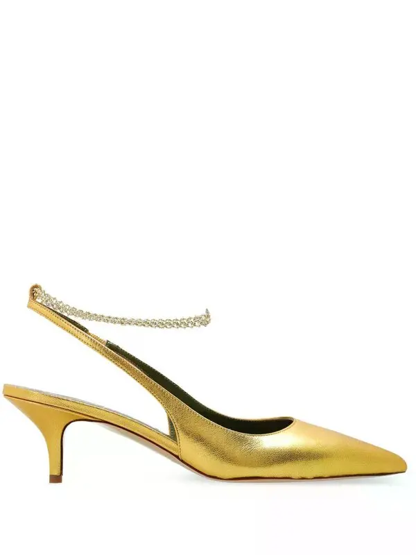 MARIA LUCA 55mm Chain-detail Pumps