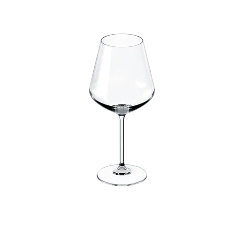 VILLEROY & BOCH La Divina Burgundy Set Of 4 - Clear