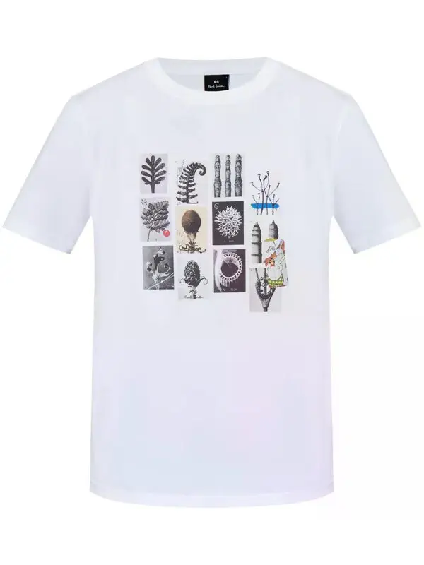 Paul Smith Graphic-print T-shirt - White