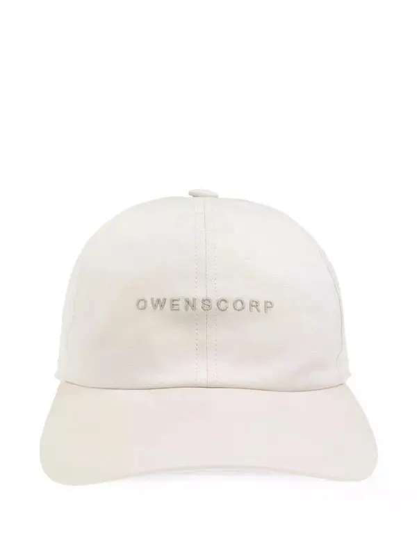 Rick Owens Embroidered Logo Cap - Neutrals