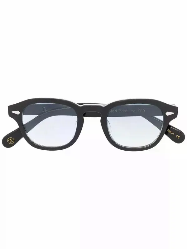 LESCA Square Frame Eyeglasses