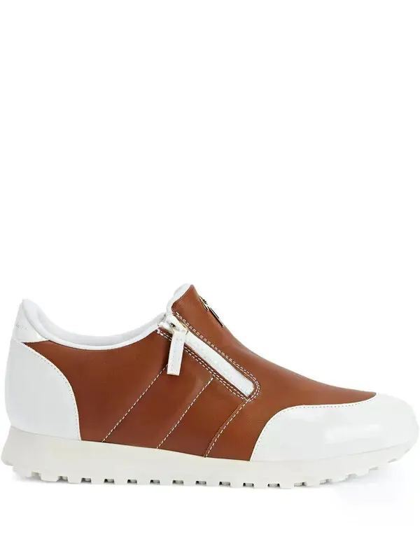GIUSEPPE ZANOTTI Conley Low Top Sneakers - Brown