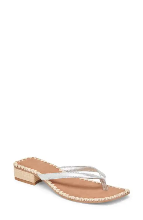 Dolce Vita Barty Flip Flop - Silver