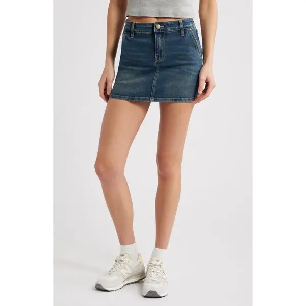 PTCL Mara Denim Miniskirt - Dark Indigo