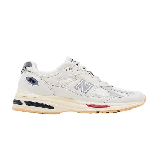 NEW BALANCE 991v2 Made In England 'vintage Sport Pack - Cream