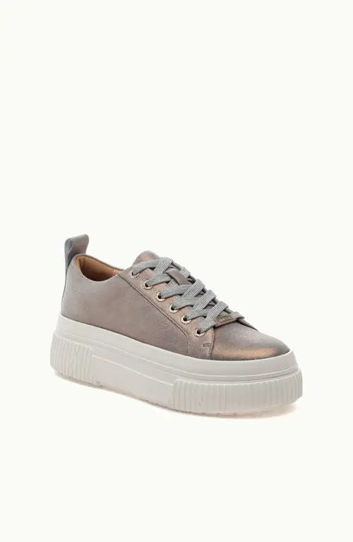 J/SLIDES NYC Leather West Sneaker - Bronze