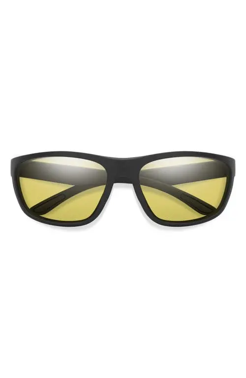 SMITH Redding 62mm Chromapop™ Polarized Sunglasses - Black / Glass Low Light Yellow