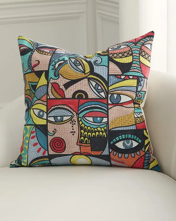 D.V. KAP HOME Pablo Decorative Pillow, 24" Square