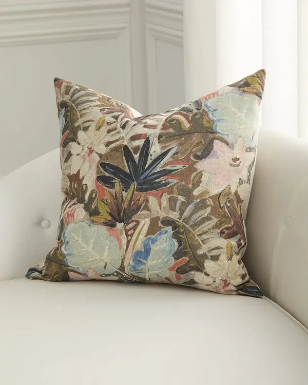 D.V. KAP HOME Thriving Decorative Pillow, 24" Square
