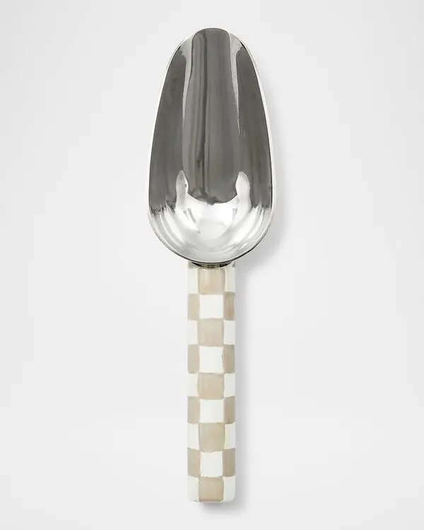 MACKENZIE-CHILDS Mocha Check Small Scoop