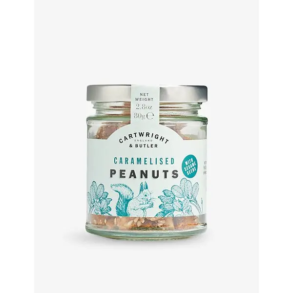 CARTWRIGHT & BUTLER Caramelised Peanuts 80g