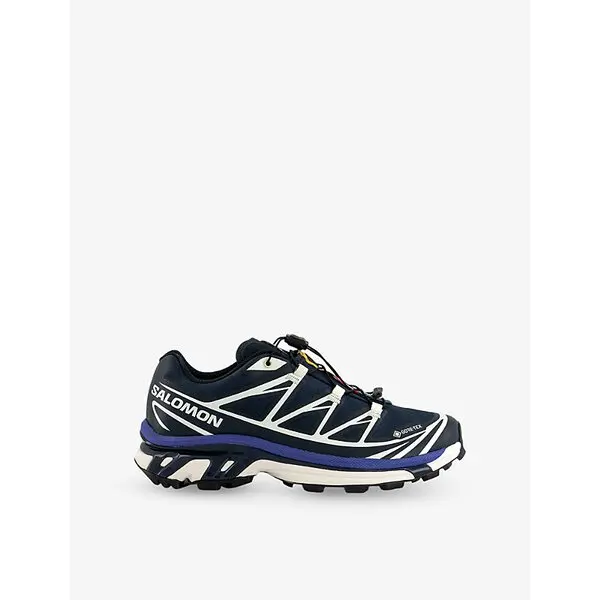 SALOMON Xt-6 Gtx Quick-lace Low-top Trainers - Carbon Vanilla Ice Liber