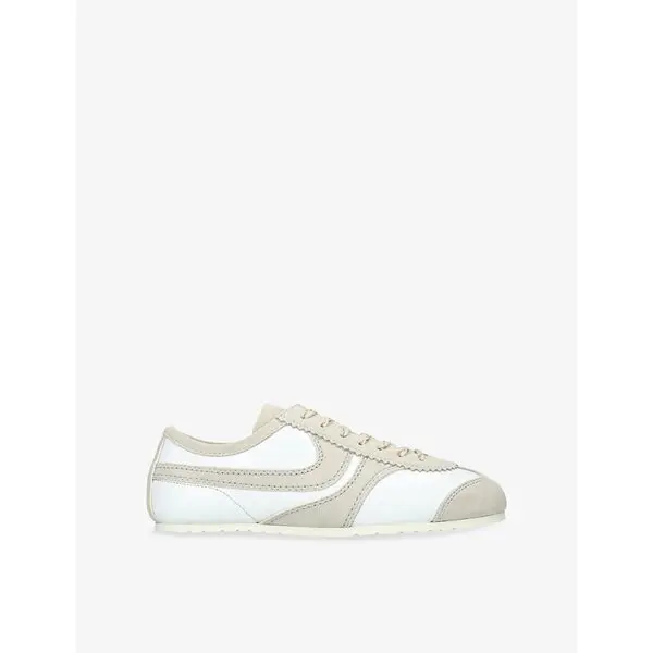 Dries Van Noten Dustin Stripe Suede Low-top Trainers