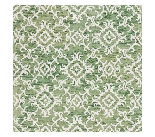 VALERIE PARR HILL Blossom 104 Hand Tufted Wool 6' X 6' Square Rug Valerie